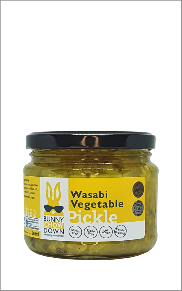 Vegetable Wasabi Pickle – Bunny Chow Down